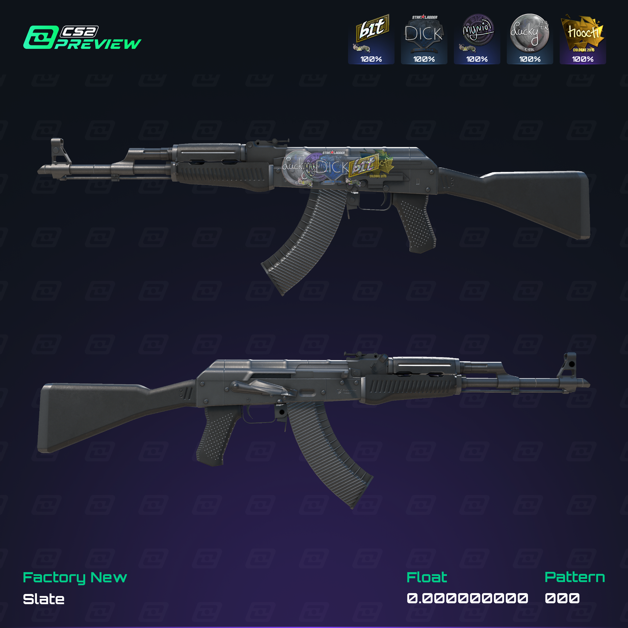Best CS2 Crafts & Skins with CS2Preview | Sticker Search and Crafting